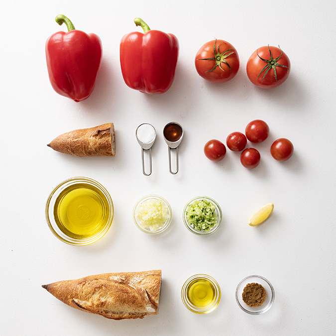 ガスパーチョとクミントースト | レシピ | BALMUDA The Toaster | BALMUDA（バルミューダ）公式サイト